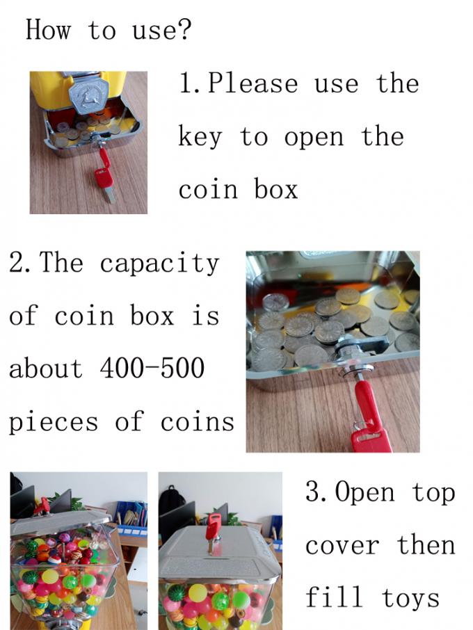 tokens 158cm Tomy Gacha Capsule Vending Machine For Kids