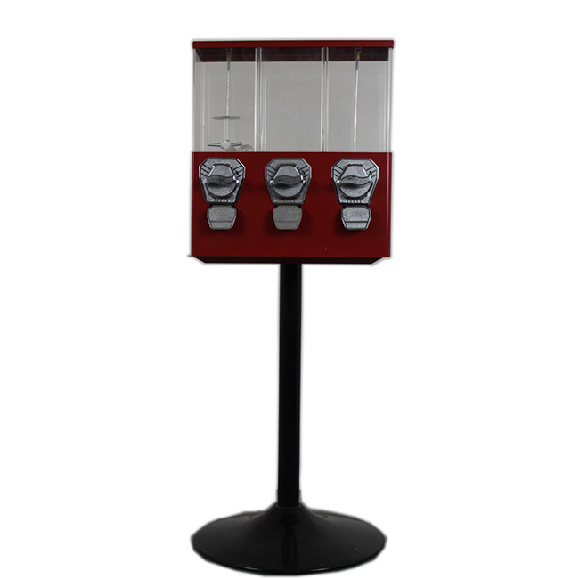 Metal 49 Inch Candy Pinball Vending Machine With Stand