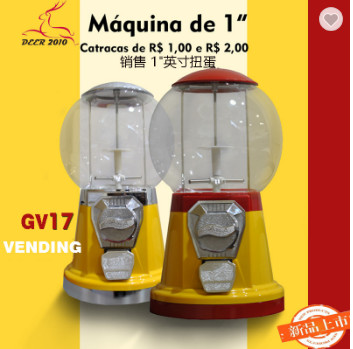 Candy exchange machine 1 inch toy capsule vending machine small candy ...